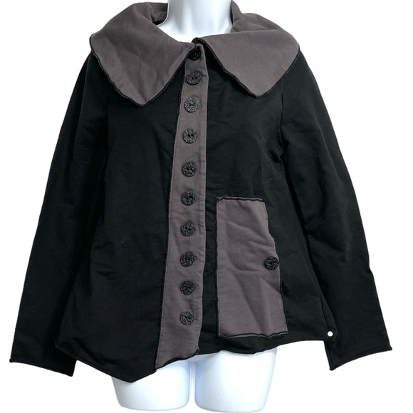 neon buddha | Jackets & Coats | Neon Buddha Jacket Button Up Lagenlook ...